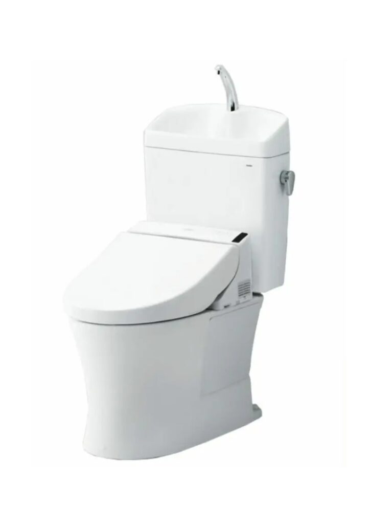 TOTO ピュアレストQR 壁排水 排水芯120㎜ ※便座別売り 便器·タンクセット 手洗い有り ホワイト - 住設家電雑貨ドットコム